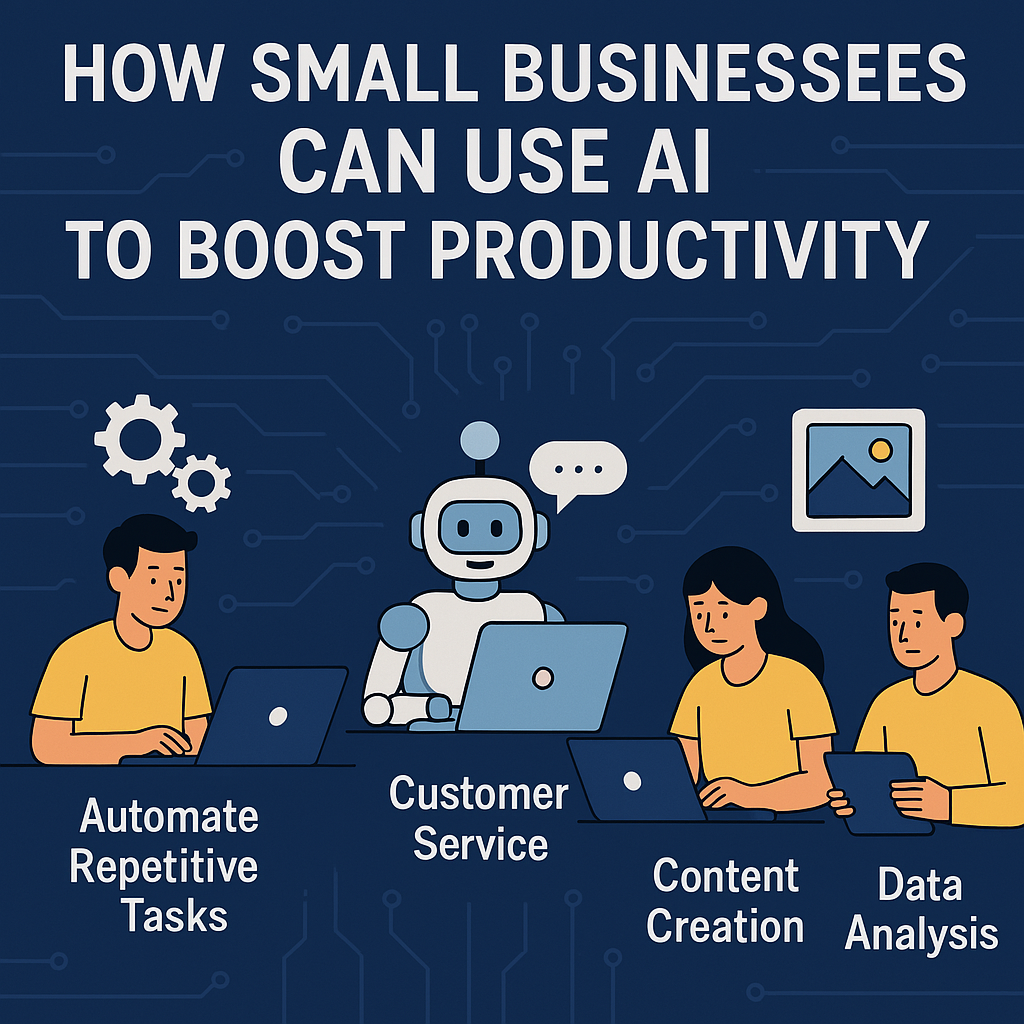 How Small Businesses Can Use AI to Boost Productivity – The Smart Way 2025 - Dogbis